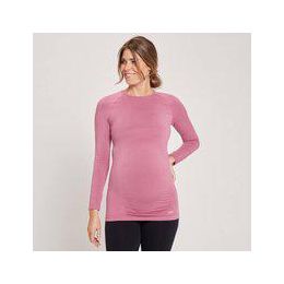 MP Women's Maternity Seamless Long Sleeve T-Shirt — Mauve - S