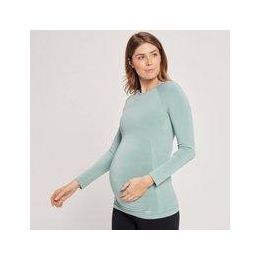 MP Women's Maternity Seamless Long Sleeve T-Shirt — Eisblau - S