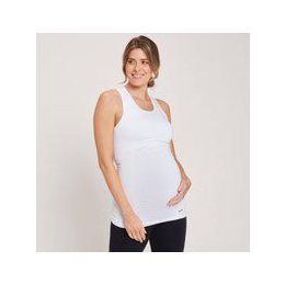 MP Women's Maternity Seamless Vest — Weiß - XS