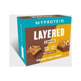 Myprotein Layered Protein Bar - 6 x 60g - Chocolate Peanut Pretzel