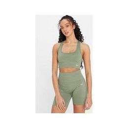 MP Damen nahtloser Shape Sport-BH — Gewaschene Jade - XXL