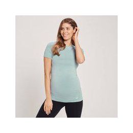 MP Women's Maternity Seamless Short Sleeve T-Shirt — Eisblau - XS