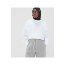 MP Damen CoMPosure Cropped Sweatshirt – Weiß - M