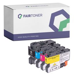 FairToner 4er Multipack Set kompatibel für Brother LC-421VAL Druckerpatronen