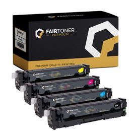 FairToner Premium 4er Multipack Set kompatibel für HP CF400X-CF403X Toner