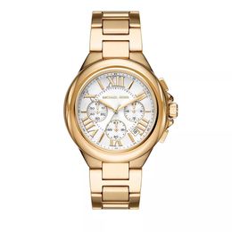 Michael Kors Uhr - Camille Chronograph Stainless Steel Watch - in silber - Uhr für Damen