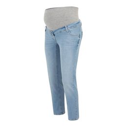 Love2wait Umstand Jeans Damen Gr&ouml;&szlig;e 32 blue denim / graumeliert