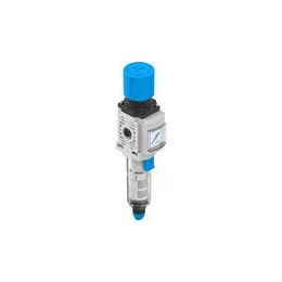 Festo Filterregler, 5um, 700kPa, Auto-Drain (NC), G1/4" - MS4-LFR-1/4-D6-C-P-VC-AG-MPA-B