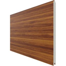 TraumGarten Sichtschutzzaun SYSTEM ALU XL Einzelprofil Bambus Sichtschutz Steckzaun Lamellenzaun, 178 cm