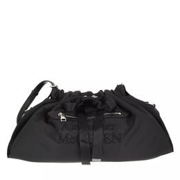 Alexander McQueen Tote - Embroidered Logo Tote Bag - in schwarz - Tote für Damen