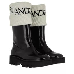 J.W.Anderson Boots & Stiefeletten - Flat Boot Spain - in creme - Boots & Stiefeletten für Damen