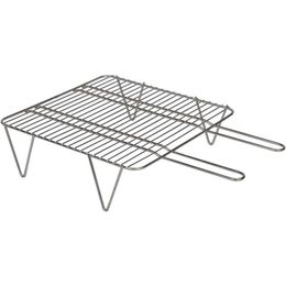 Grillrost für Grillkamin Landau 46 x 46 cm Edelstahl - Wellfire