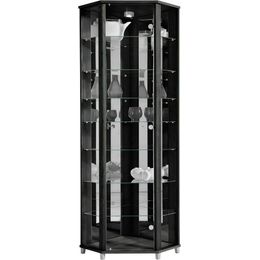 Fif Möbel fif möbel Eckvitrine, schwarz