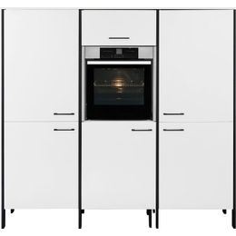 Optifit Backofen/Kühlumbauschrank Tokio 188 cm breit, mit Stahlgestell, mit viel Stauraum, weiß