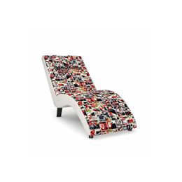 Max Winzer® Relaxliege build-a-chair Nova, inklusive Nackenkissen, zum Selbstgestalten, bunt