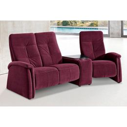 exxpo - sofa fashion 3-Sitzer Tivoli, mit Relaxfunktion, rot