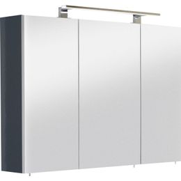 Optifit Spiegelschrank Mino Breite 100 cm, grau