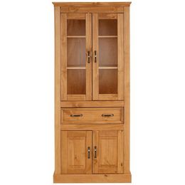 Home Affaire Vitrine Selma Höhe 180 cm (2-trg), beige