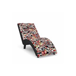 Max Winzer® Relaxliege build-a-chair Nova, inklusive Nackenkissen, zum Selbstgestalten, bunt
