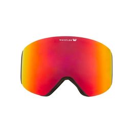 WHISTLER Skibrille WS7100, mit austauschbaren Gläsern, schwarz