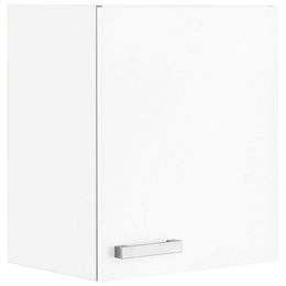 Optifit Hängeschrank Odense 50 cm breit, 57,6 cm hoch, mit 1 Tür, weiß