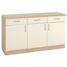 Wiho-Küchen wiho Küchen Unterschrank Kiel 150 cm breit, gelb