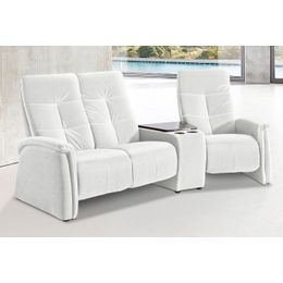 exxpo - sofa fashion 3-Sitzer Tivoli, mit Relaxfunktion, weiß