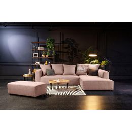 Tom Tailor HOME Hockerbank HEAVEN CASUAL/STYLE, aus der COLORS COLLECTION, Breite 109 cm, rosa