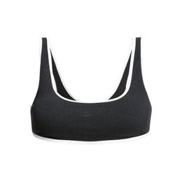 Roxy Bandeau-Bikini-Top »Paradise Shine« Anthracite M - Cup B Cup B M Material: Weicher,...