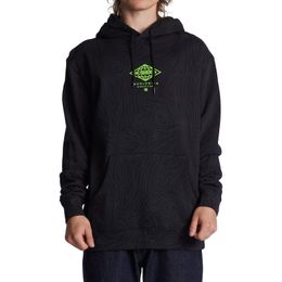 DC Shoes Kapuzensweatshirt »Outland« Black Topographic XXL XXL Material: Mittelschweres, gebürstetes...