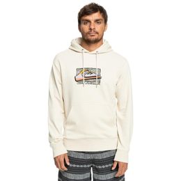 Quiksilver Kapuzensweatshirt »Retro Fade« weiß XS XS Material: French-Terry-Mischgewebe aus...