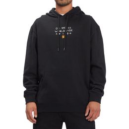 DC Shoes Kapuzensweatshirt »Big Squeeze« Black XXL XXL Stoff: Mittelschweres French Terry, das...