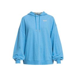 Roxy Kapuzensweatshirt »Lights Out« Azure Blue XXL XXL Stoff: Baumwoll-Polyester-Terry-Mischgewebe...