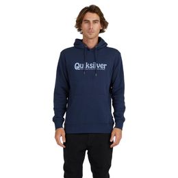 Quiksilver Kapuzensweatshirt »Word Promo« Navy Blazer M M Stoff: Baumwoll-Polyester-Mischgewebe [280...