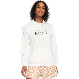 Roxy Kapuzensweatshirt &raquo;Surf Stoked&laquo; wei&szlig; XL XL Stoff: Baumwoll-Polyester-Terry-Mischgewebe...