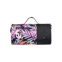 Roxy Reisetasche »Moving Girl« Anthracite Zebra Jungle Einheitsgröße Einheitsgröße Material: Stoff aus recyceltem Polyester