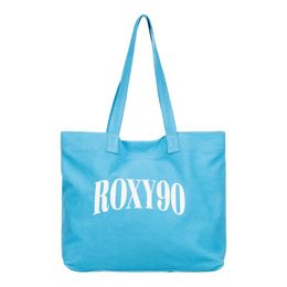 Roxy Strandtasche »Go For It« Azure Blue Einheitsgröße Einheitsgröße Stoff: Solider Canvas-Stoff