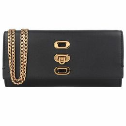 Fossil Penrose Clutch Geldbörse Leder 20 cm schwarz