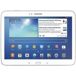 Samsung Galaxy Tab 3 (2013) 10,1" 16GB - WLAN + 3G - Weiß - Ohne Vertrag