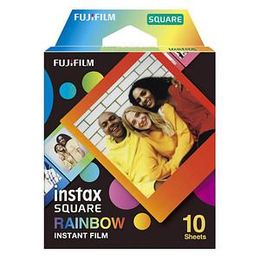 Fujifilm instax SQUARE Sofortbildkamera-Film RAINBOW, 10 St.