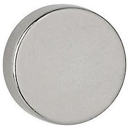 Maul Neodymium Rund Magnete Silber 4.5 kg Tragfähigkeit 15 mm 4 Stück
