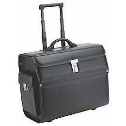 Alassio Trolley-Koffer MONDO 46 x 22 x 38 cm Schwarz