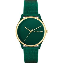 Quarzuhr Lacoste "CROCODELLE, 2001247" Armbanduhren grün Damen Quarzuhren