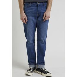 Relax-fit-Jeans Lee "WEST" Gr. 38, Länge 32, blau (worn in) Herren Jeans Relaxed Fit