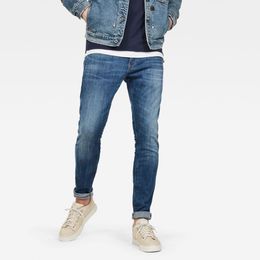 Slim-fit-Jeans G-Star Raw "Skinny" Gr. 36, Länge 32, blau (indigo aged) Herren Jeans Skinny-Jeans