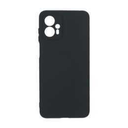 JAMCOVER Handyhülle Silikon Case für Motorola G13 (16,56 cm/6,52 Zoll), Wireless-Charging-kompatibel, schwarz