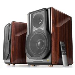 Edifier® S3000Pro Regal-Lautsprecher 2.0 (Bluetooth, 256 W, Audiophile Aktivlautsprecher, USB-Audio, Planarmembranhochtöner und 6,5-Zoll-Tieftöner)