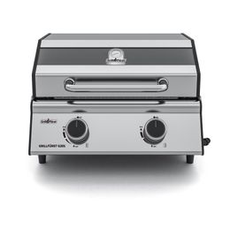 Grillf&uuml;rst Grillf&uuml;rst G201E 2-Brenner Gasgrill portabel v2 - Campinggrill / Balkongrill 50mbar