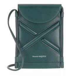 Alexander McQueen Crossbody Bags - The Curve Micro Shoulder Bag - in grün - Crossbody Bags für Damen