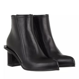 Alexander McQueen Boots & Stiefeletten - Bootie Leather - in schwarz - Boots & Stiefeletten für Damen